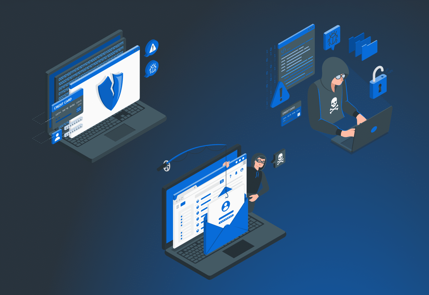 ¿Cuáles son los tipos más comunes de ataques cibernéticos? - Hackmetrix ...